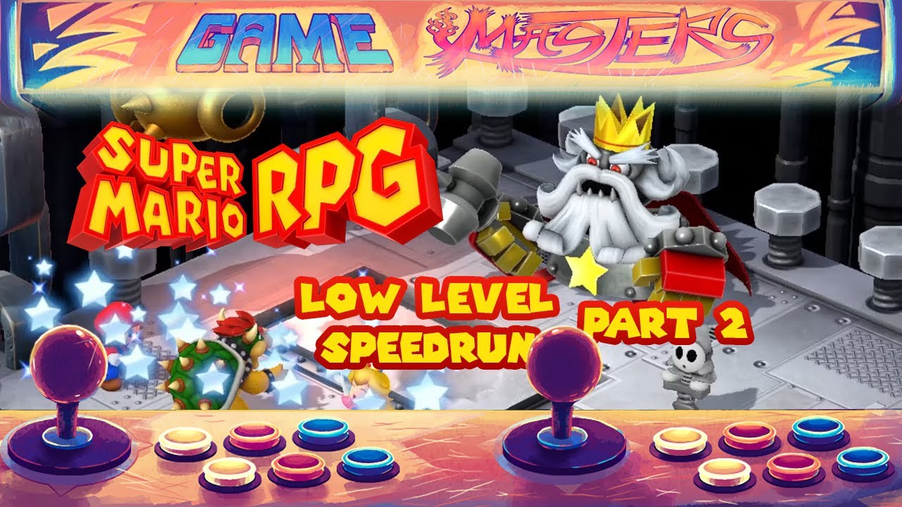 Super Mario RPG Low Level - Game Masters - GDQ Hotfix Speedruns - YouTube