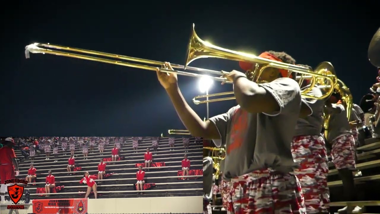 SUNSHINE vs Forest Park | Jonesboro MMC | High School Marching Band ...