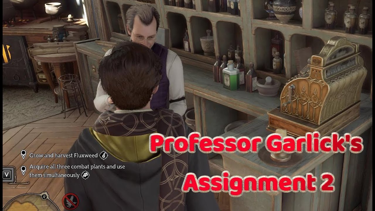 Professor Garlick's Assignment 2 - Hogwarts Legacy - YouTube
