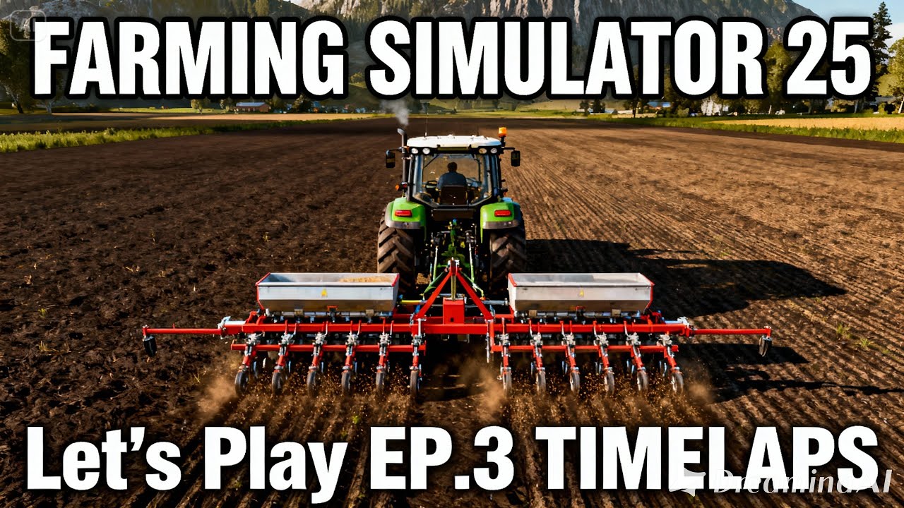 Kinlaig FS25 Timelapse Farming Simulator 25 Ep 3 - YouTube