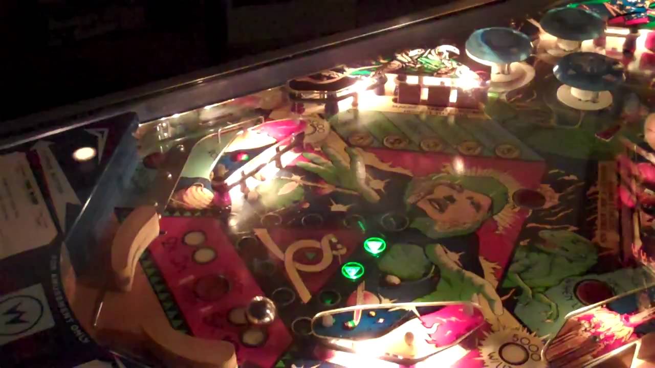 Time Warp Pinball Machine by Williams 1979 - First Game - YouTube