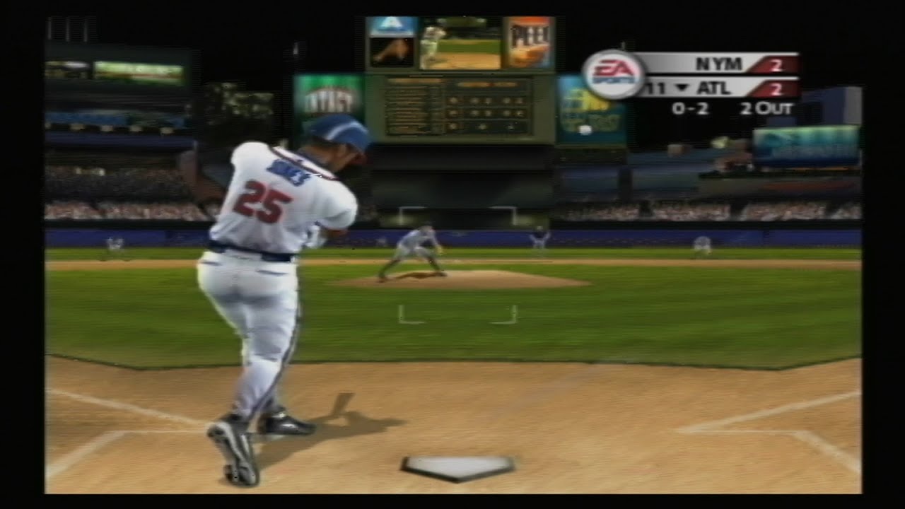 MVP Baseball 2004 - Atlanta Braves vs New York Mets, vs Chicago Cubs ...