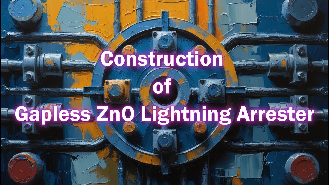 Construction of Gapless ZnO Lightning Arrester | Internal Parts ...