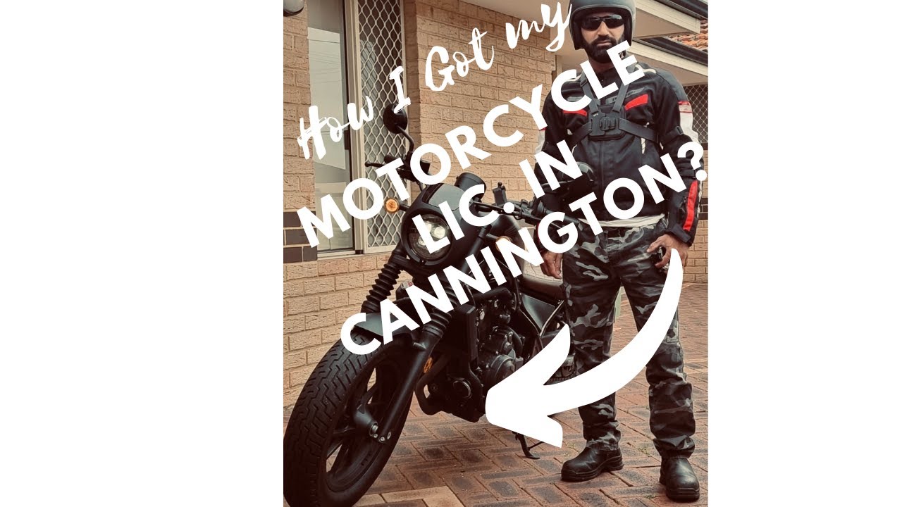 Motorcycle PDA route for the Cannington DOT - YouTube