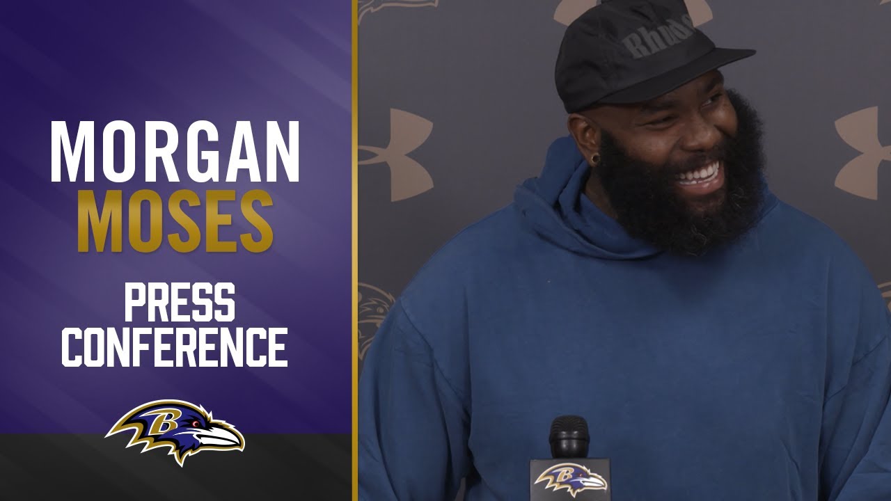 Morgan Moses is Excited for a Faster Offense | Baltimore Ravens - YouTube