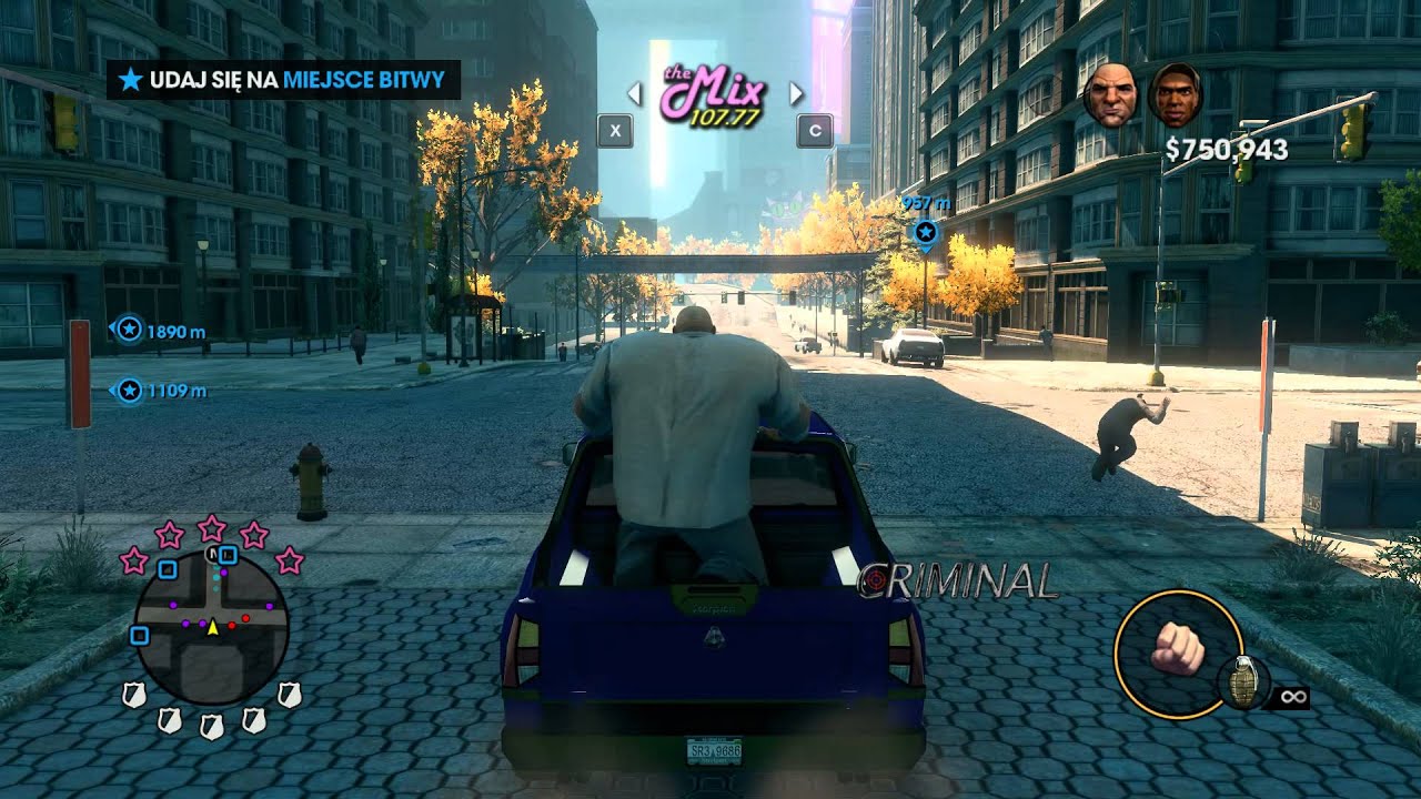 Saints Row The Third - N-forcer i 98% gry. - YouTube