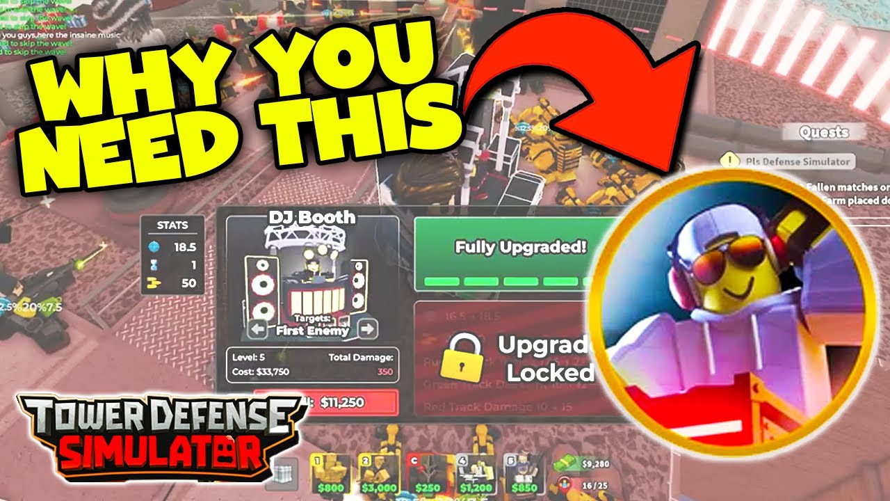 Why you NEED TO BUY the custom DJ MUSIC GAMEPASS! (TDS pass review ...