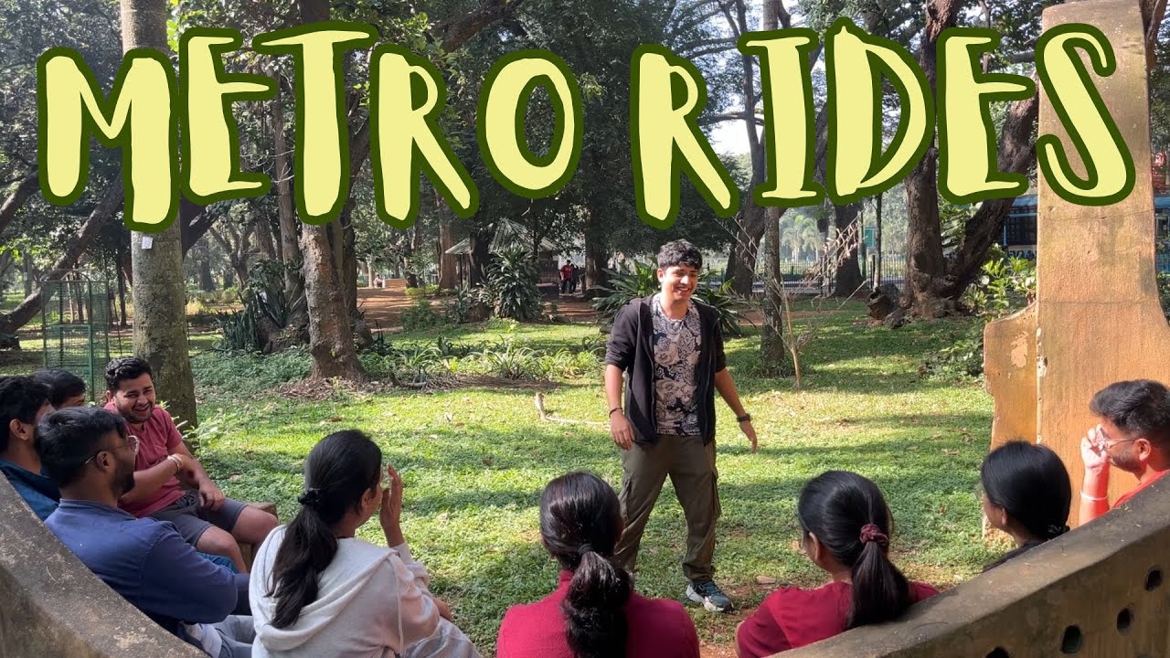 Metro Rides and Trekking | Stand up Comedy by Aayush Soni - YouTube