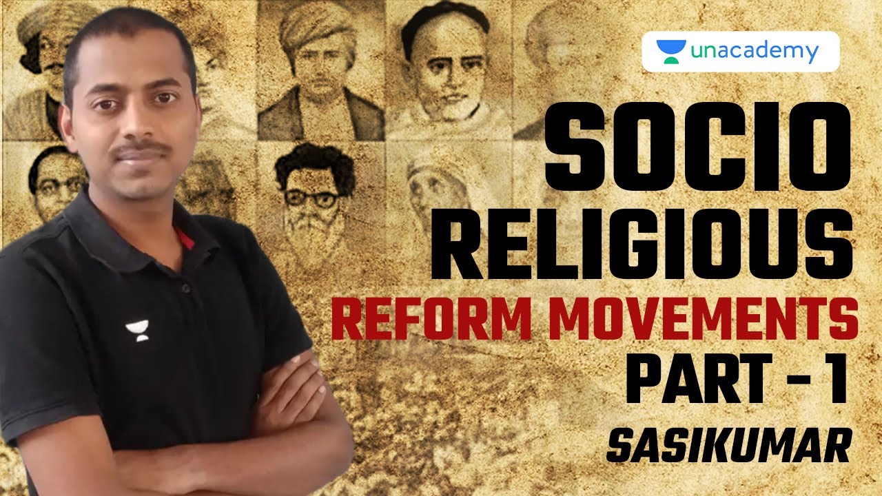 Marathon Series | Socio - Religious Reform Movements Part 1 | Sasikumar - YouTube