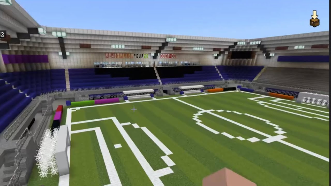 Minecraft Stadion/ Home Deluxe Arena / SC Paderborn 07 / - YouTube