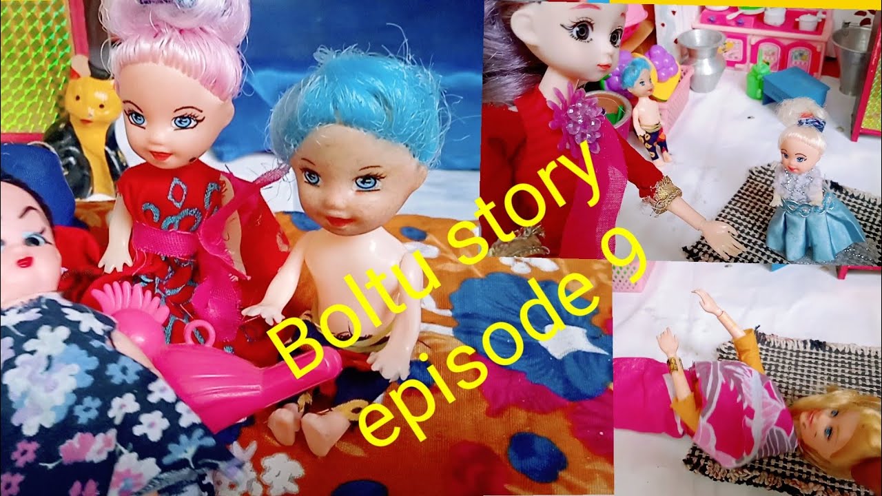 Boltu story part 9,Barbie all day routine in village. Barbie village ...