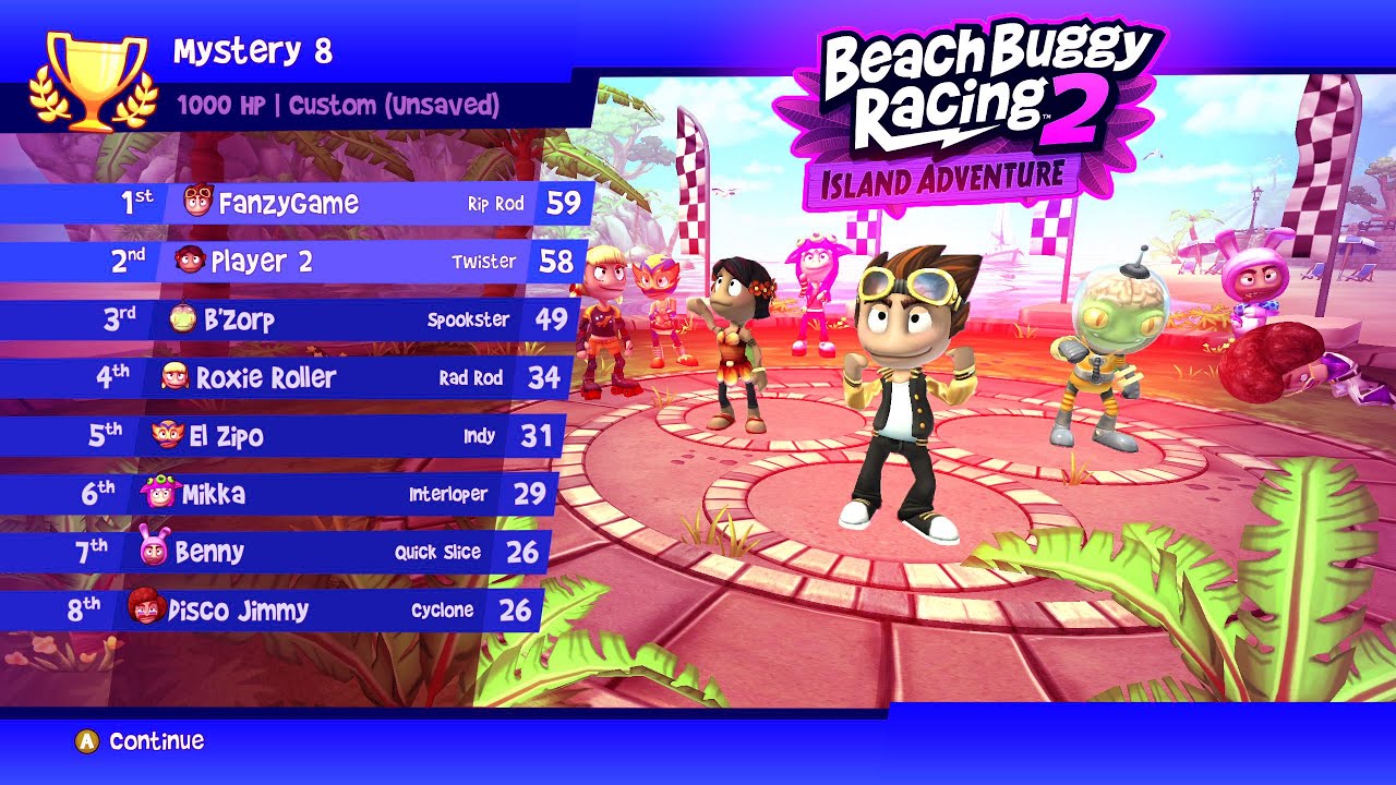 Rez ft Rip Rod Vs Leilani ft Twister - Beach Buggy Racing 2 Island ...