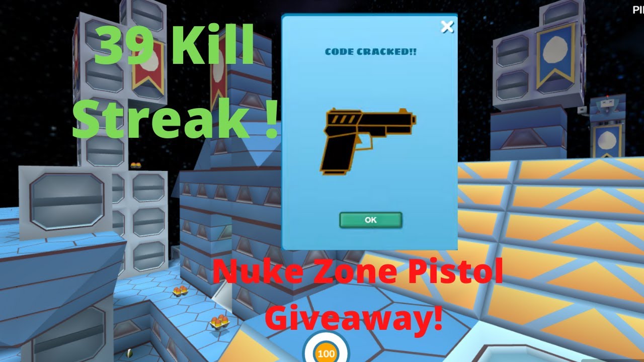 39 Kill Streak + Nuke Zone Pistol Giveaway! | Shell Shockers - YouTube