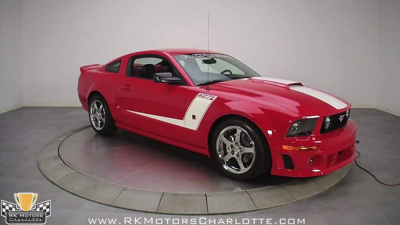 132288 / 2008 ROUSH 427R Mustang - YouTube