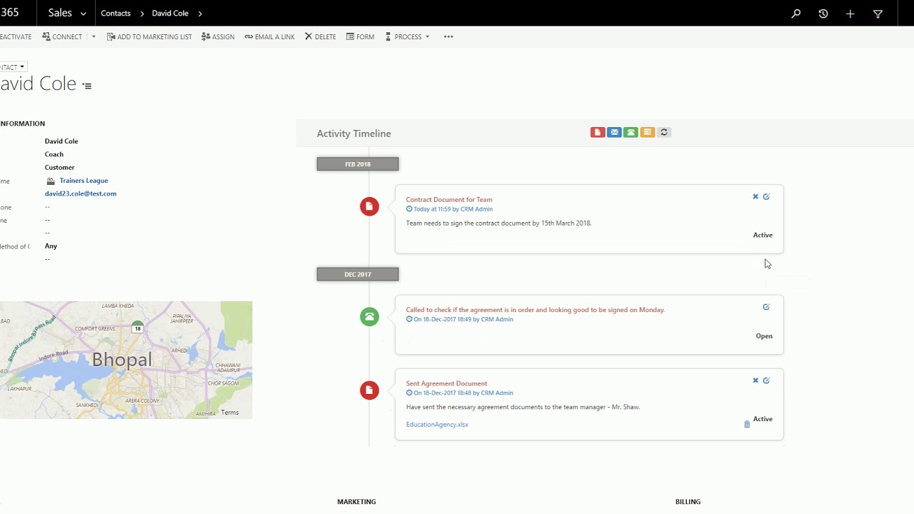 Activity Timeline for Dynamics CRM - YouTube