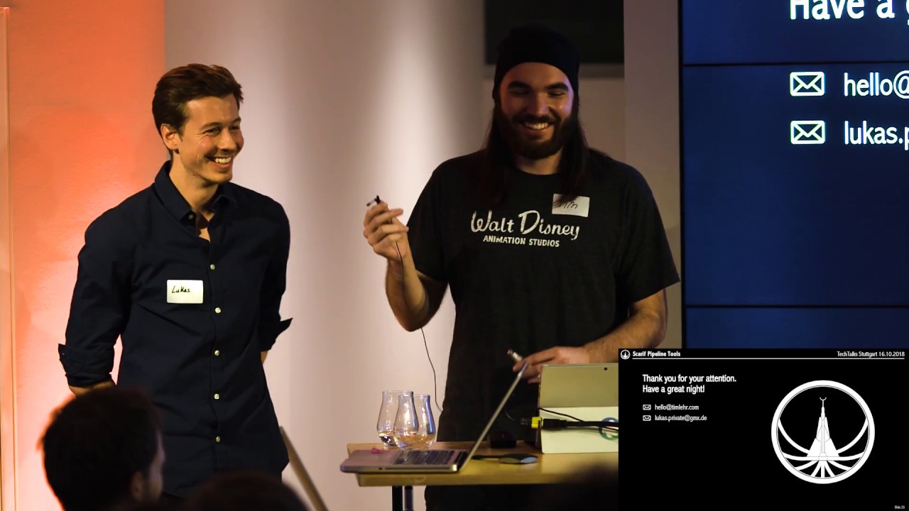 Tech Talks Stuttgart: Scarif Pipeline Tools (Tim Lehr & Lukas Gotkowski ...