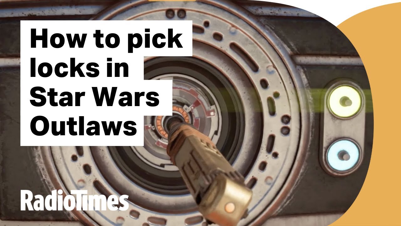 How to lockpick in Star Wars Outlaws minigame explained - YouTube