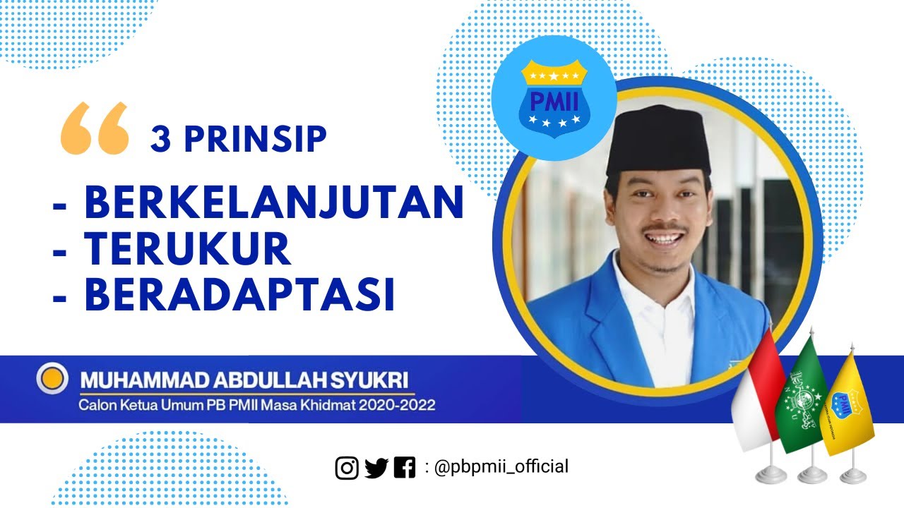 VISI MISI BAKAL CALON KETUA UMUM PB PMII MASA KHIDMAT 2020-2022 NOMOR ...
