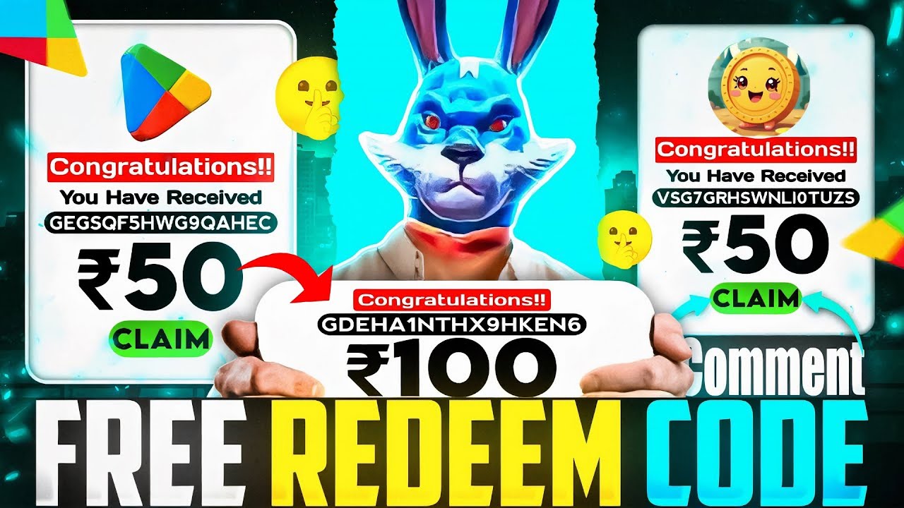 PLAY QUIZ DAILY ₹100 FREE REDEEM CODE APP | GOOGLE PLAY REDEEM CODE APP ...