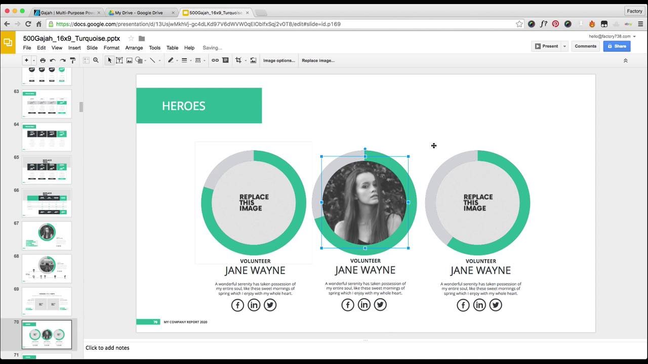 How To Update Images on Google Slides - YouTube