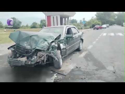 Oğuz rayonunda ağır yol qəzası baş verib