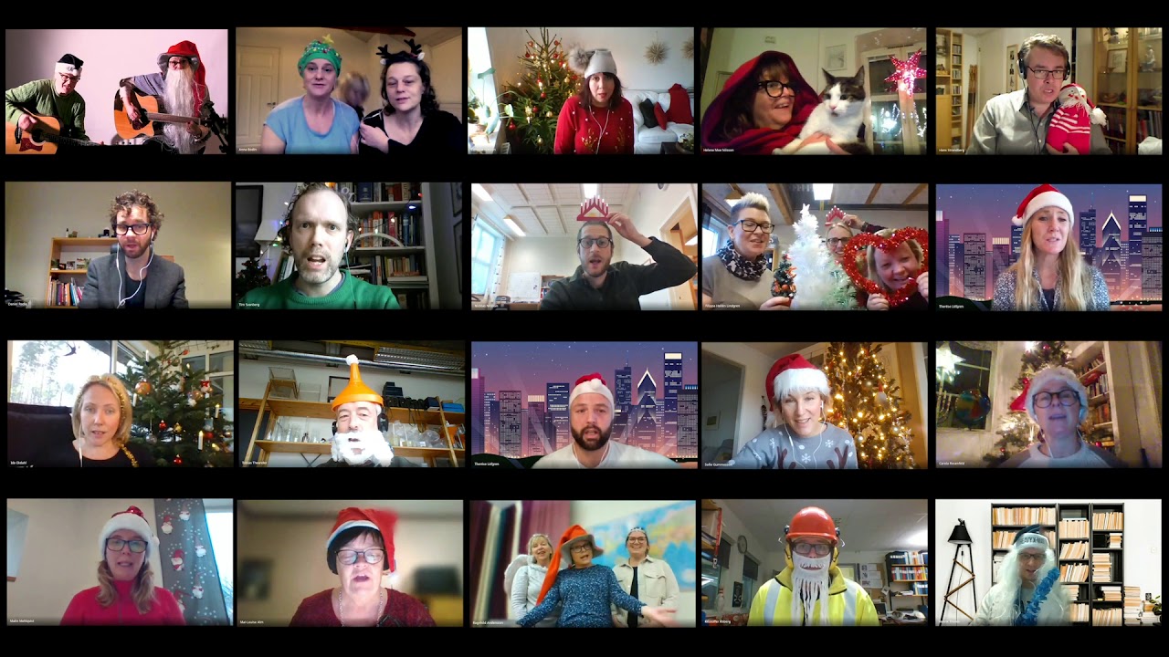 Julhälsning 2020 Furulundsskolan - YouTube