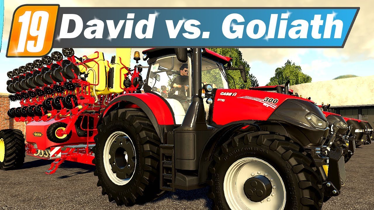 LS19 David vs Goliath - SONNENBLUMEN müssen auf das Feld | Farming ...