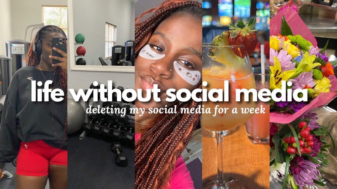 vlog: week in my life WITHOUT social media | deleting my social media ...