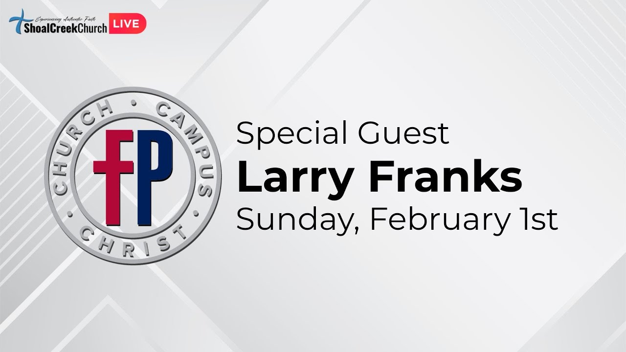 Larry Franks | Special Guest Series - YouTube