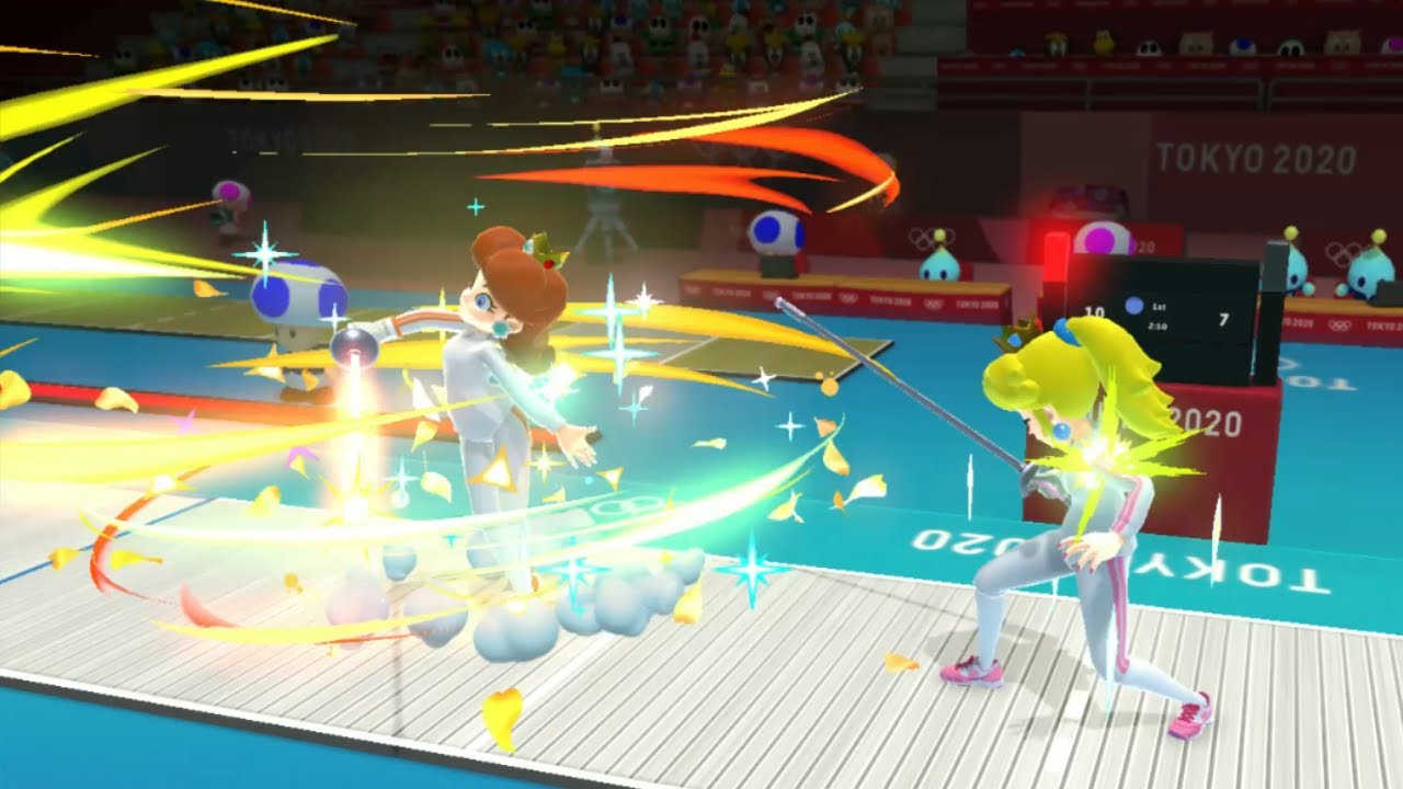 Games Daisy Mario & Sonic At The Olympic Games Tokyo 2020 Gameplay ...