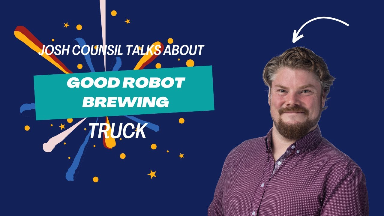 Good Robot Brewing Josh Counsil explains the designs on their truck ...