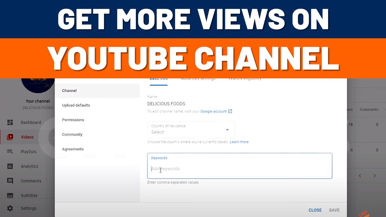 How to Add Tags & Keywords to get MORE VIEWS on your Youtube Channel ...