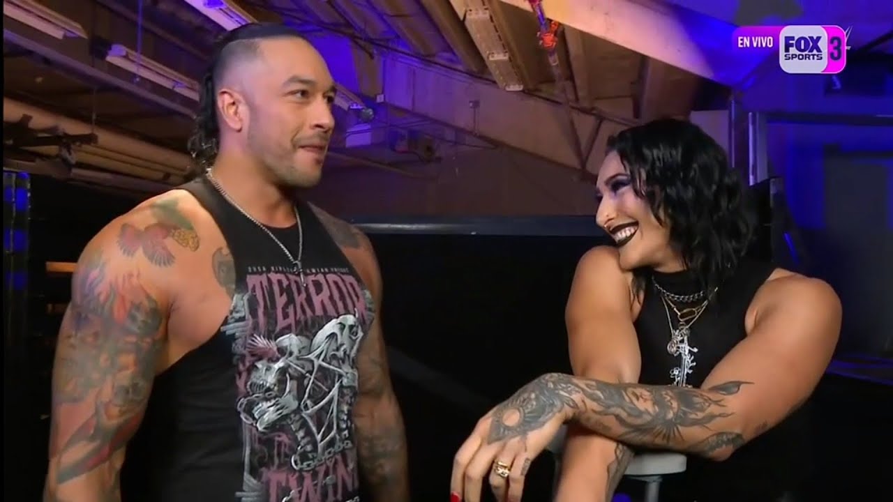 Rhea Ripley habla con Damian Priest en Backstage sobre Dominik Mysterio ...