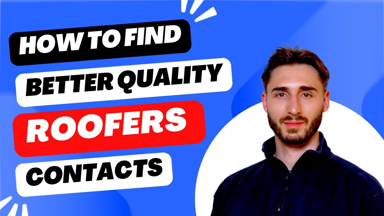 How to find Roofing Leads | Coldlytics Guides - YouTube