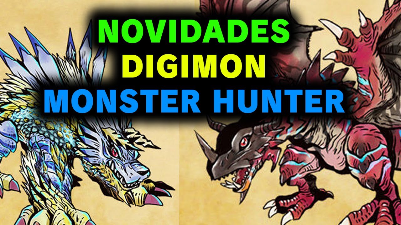 DIGIMON x MONSTER HUNTER ANUNCIADO! - YouTube