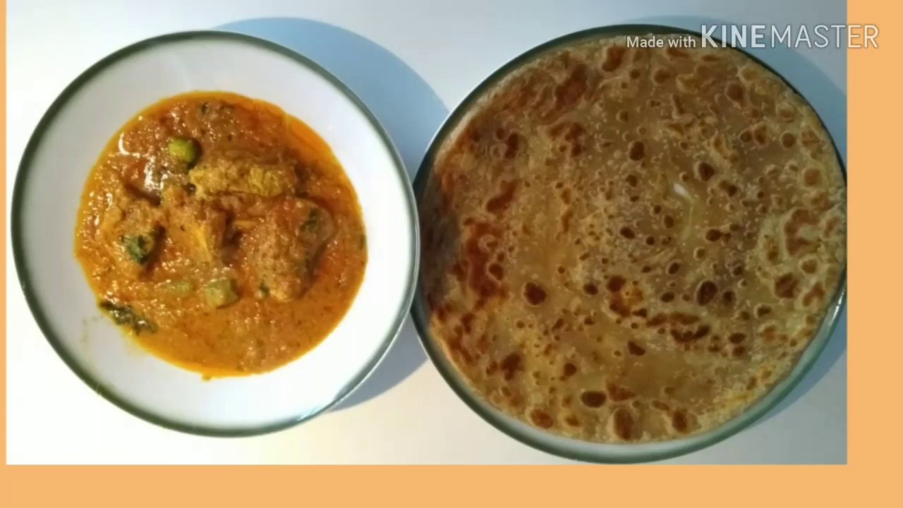 Easy and tasty chicken achar ghost with paratha - YouTube