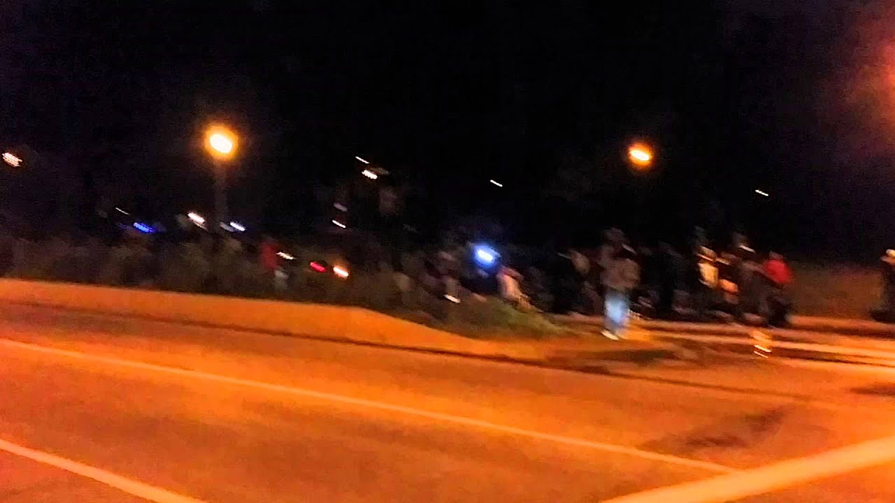 St Louis Riot Police Beat Their Batons In Unison To intimidate ...