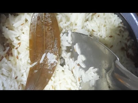 bagara chawal/ jeera rice recipe/baghare chawal/hotel style rice/ cumin ...