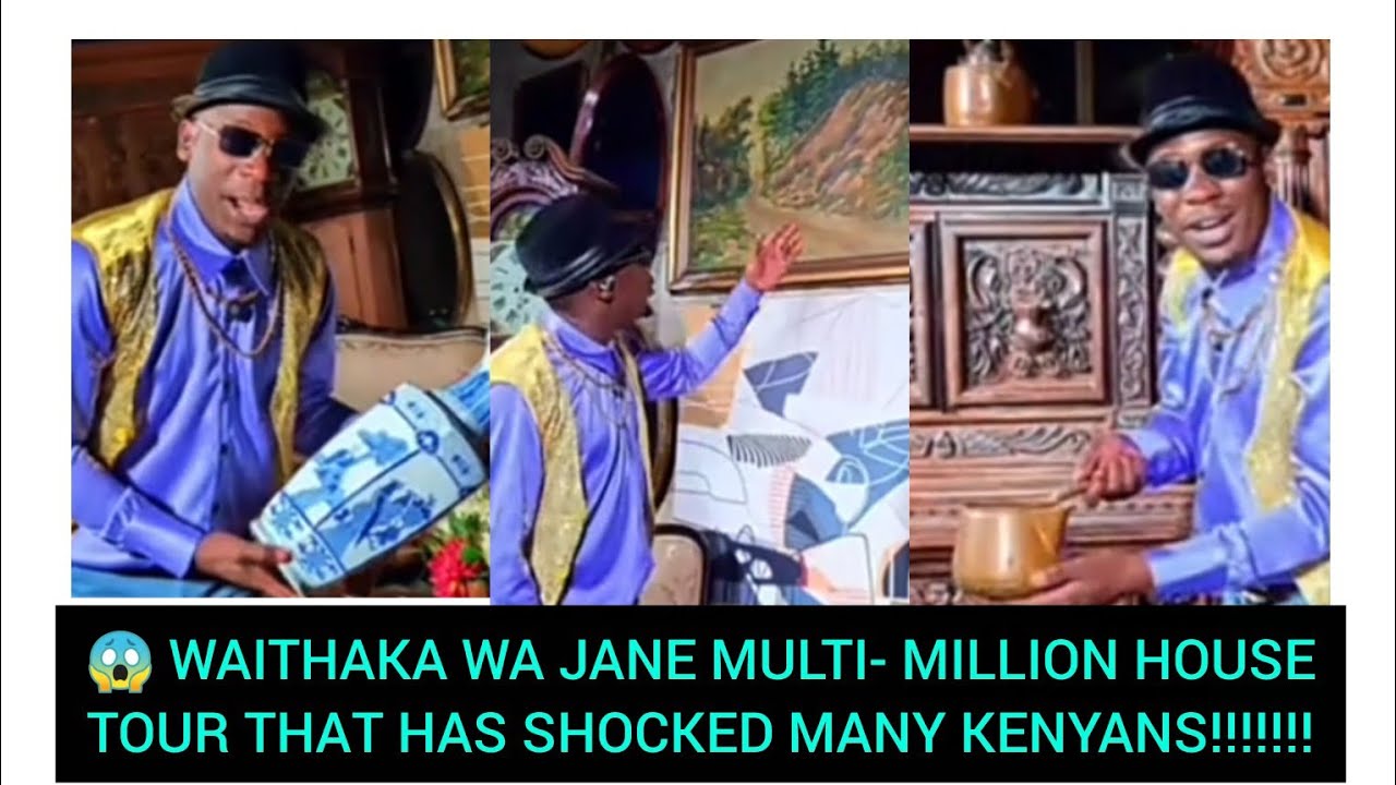🙄Waithaka wa jane multi-million house tour that has left many kenyans ...