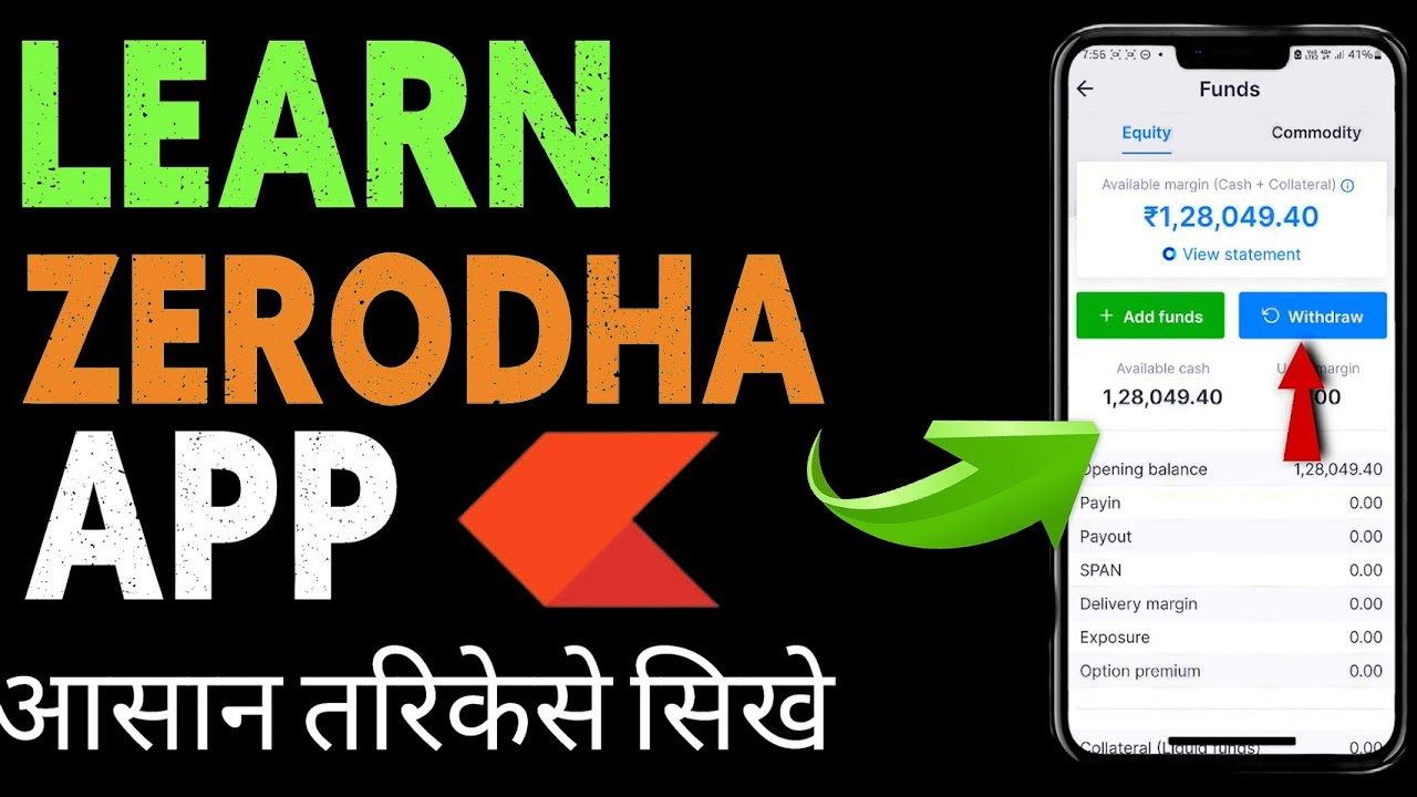 ZERODHA - Complete Tutorial | Zerodha kaise use karein - YouTube