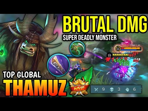 THAMUZ BEST BUILD 2023 | TOP GLOBAL THAMUZ GAMEPLAY | MOBILE LEGENDS ...