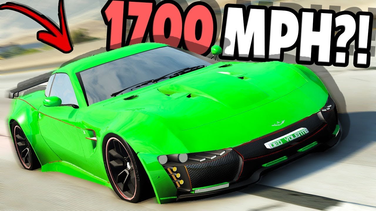 This Car Goes 1700 MPH....Yes Really - BeamNG Drive Fastest Car ...