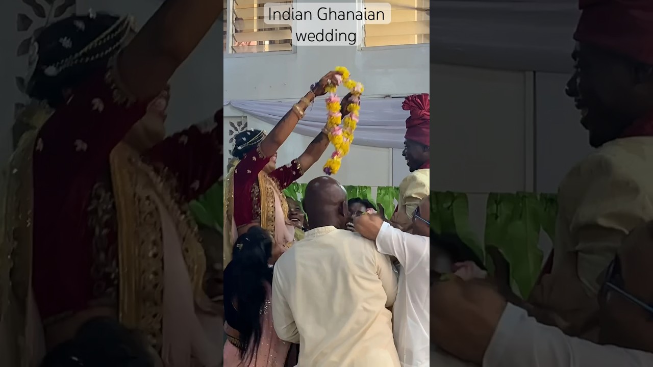 Indian Ghanaian wedding ceremony #indian #india #ghana # ...