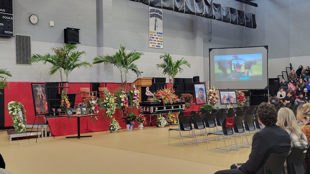 Jay Briscoe Funeral Service 01/29/23. Multiple Wrestlers and Friends ...