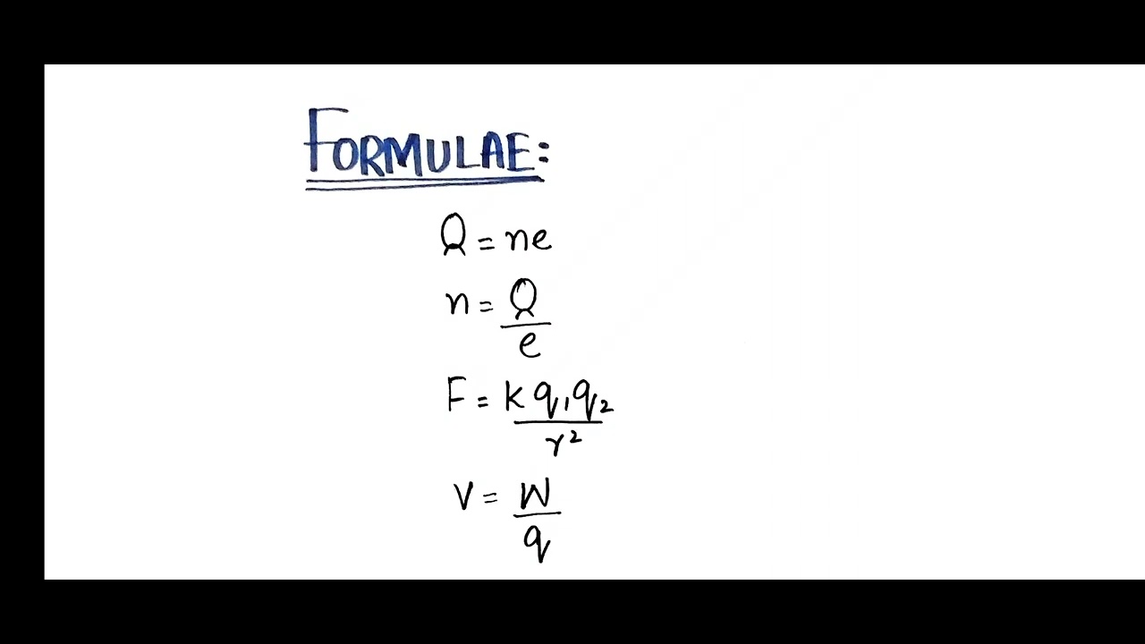 Physics Formulas For Class 10 || Chapter 13 || Numerical Chapter 13 ...