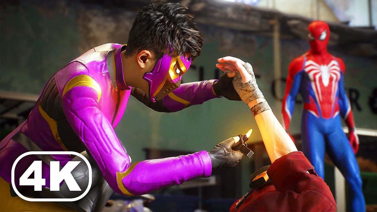 The Wraith & Peter Parker investigate the Cultists' Base ULTRA 4K 60FPS ...