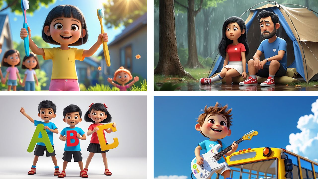 5 songs for kid [ Cheery Kids Club ] - YouTube