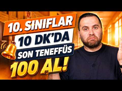 10. Sınıf EDEBİYAT 2.Dönem 2.Yazılı  -SON ŞANS- Ülke Geneli