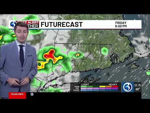 FORECAST: A First Alert Weather Day for heat, humidity and a storm threat
