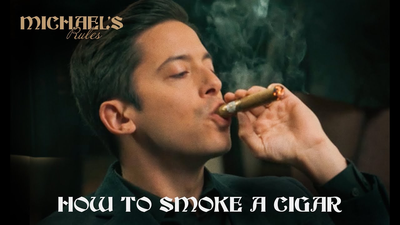 Learn To Smoke A Cigar In Just 3 Minutes - YouTube